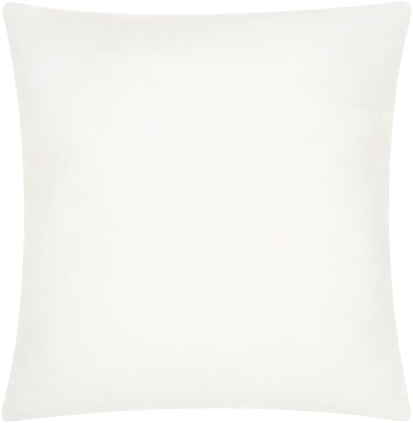 Nourison Poly & Down Inserts Polyester White 16" x 16" Pillow Insert ...