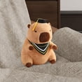 Rushawy Graduation Capybara Plush Toy with Bachelor Cap, Home ...