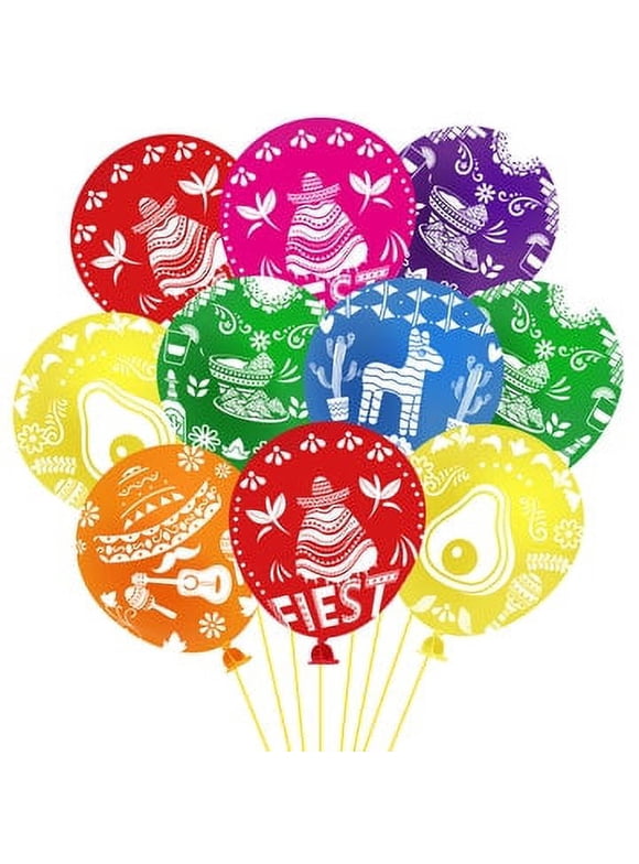 Fiesta Balloons in Fiesta Supplies - Walmart.com