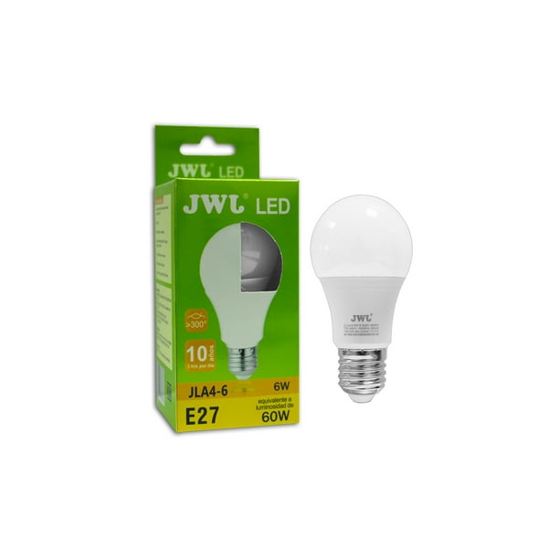 FOCO TIPO BULBO 6W LUZ BLANCA E27 JWJ JWJ FOCO TIPO BULBO 6W LUZ BLANCA ...