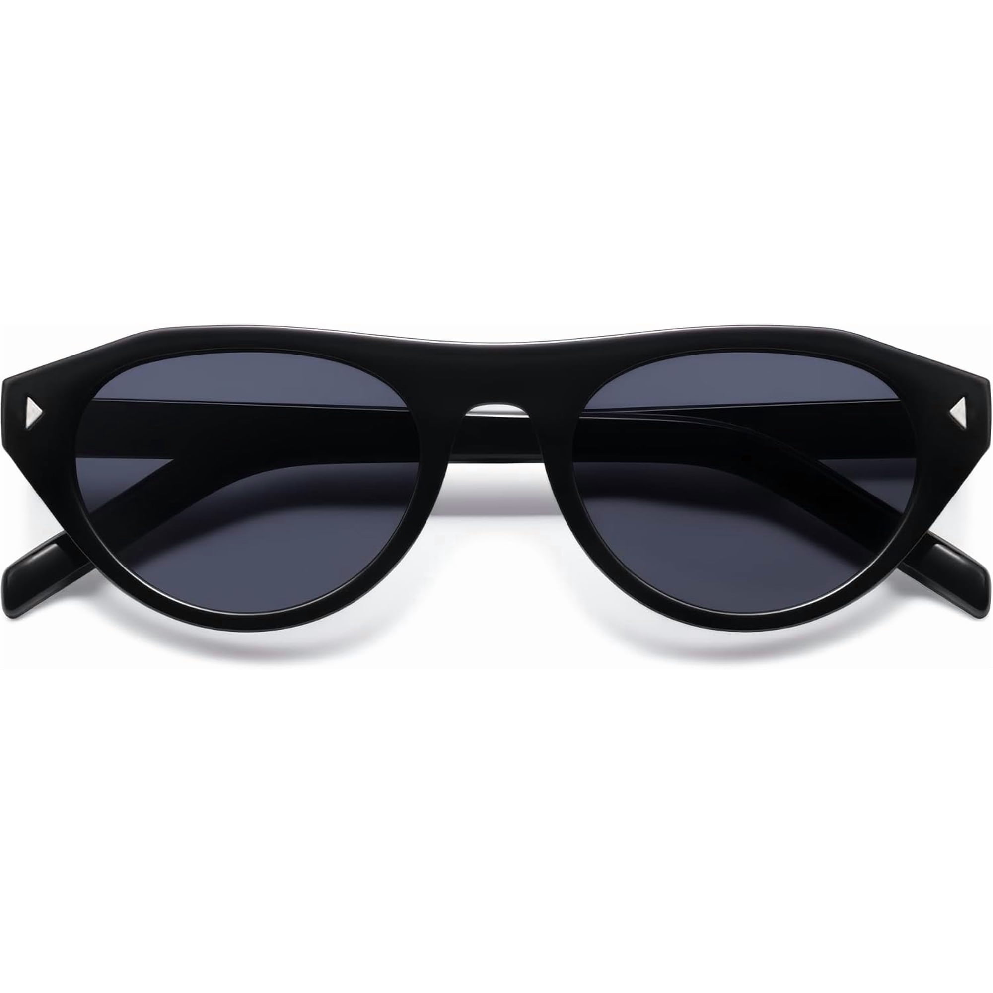 Click here for Salafire Retro Small Oval Sunglasses For Women Men... prices