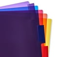 Pen+Gear 5-Tab Insert Dividers Multi Colors for Binders, 8.5x11 inches ...