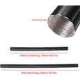 60mm Aluminum Ducting Foil Hose, Air Inlet & Outlet Pipe for Webasto ...