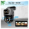 6MP Surveillance System Dual Lens Two-way Audio Camera System 16CH NVR ...