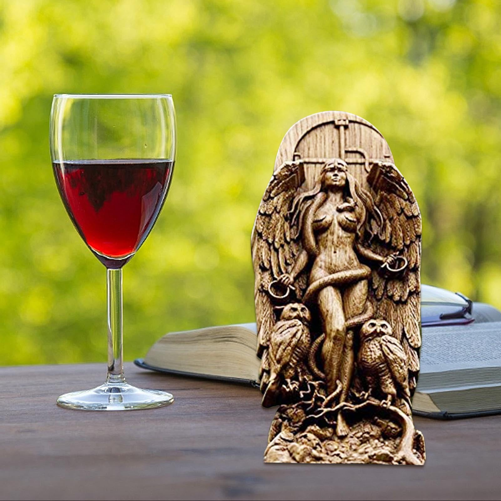 Buy PIX-LINK Goddess Resin Statue Gaia/Hecate/Lilith God Altar ...