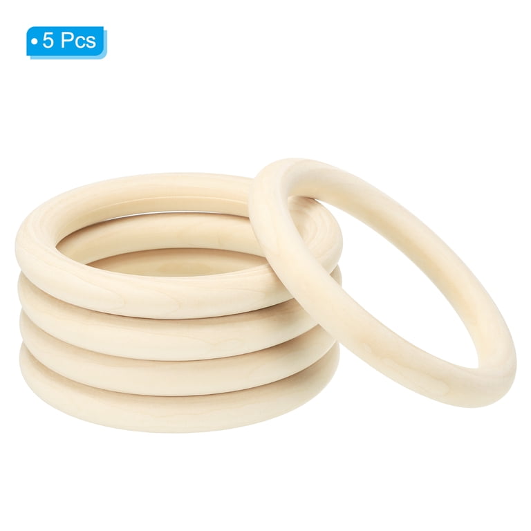 Unfinished Wood Rings