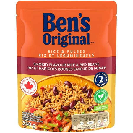 Ben's Original™ Rice & Pulses Smokey Flavour Red Beans & Rice, 240g ...