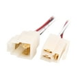 Unique Bargains 2pcs DC12V 3 Pin Male Female Waterproof Electrical Wire ...