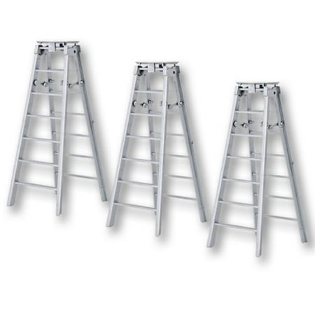 Set of 3 Silver Ladders for WWE Wrestling Action Figures - Walmart.com