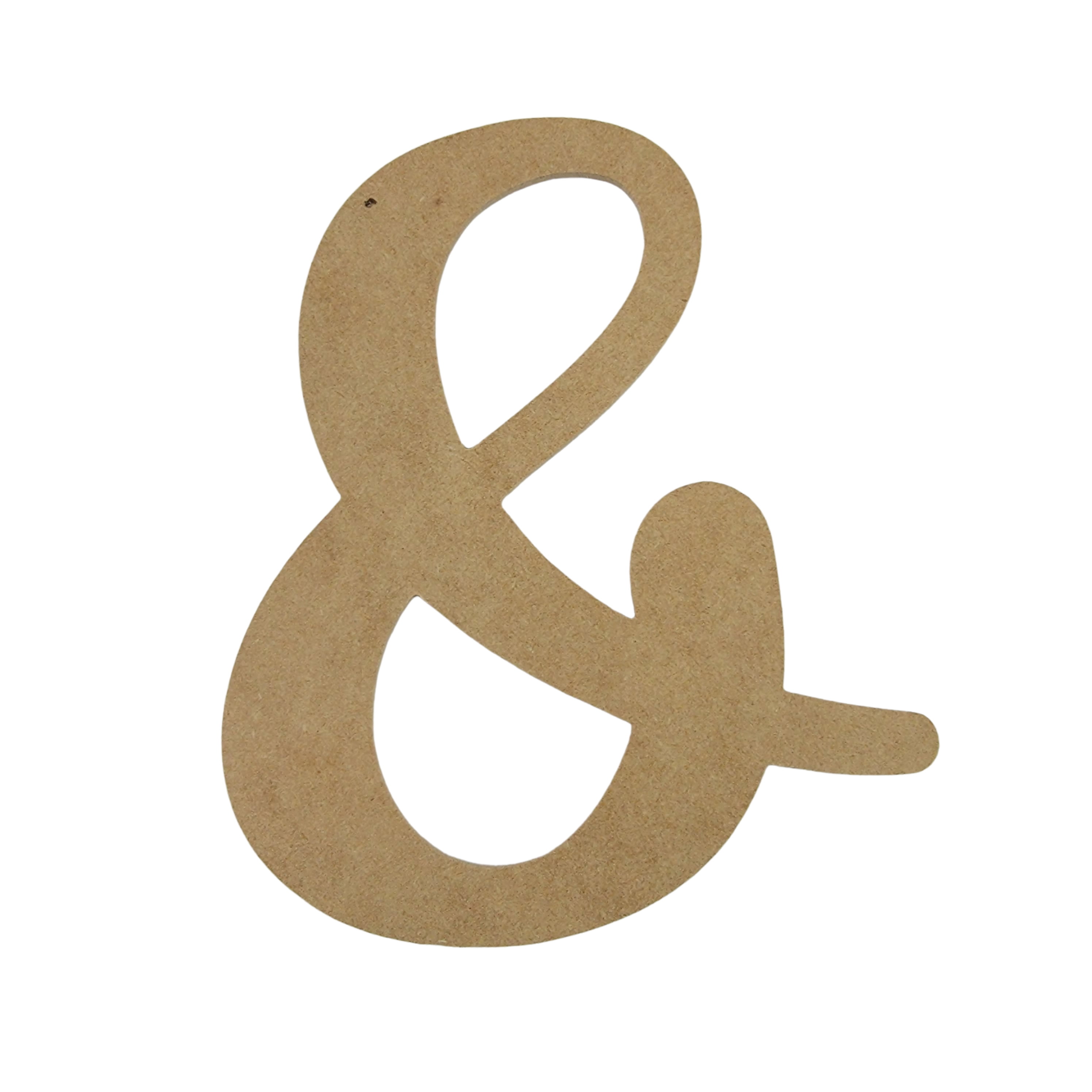 Wooden Letter Unfinished, Beloved Teacher &, Craft Cutout - Walmart.com
