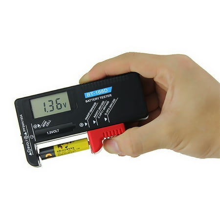 Digital Battery Tester Volt Checker tester 9V battery digital for 9V 1 ...
