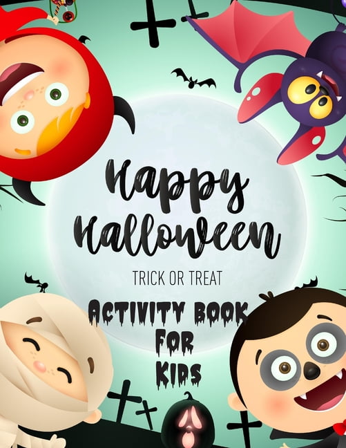 Activity Book For Kids : Fun and Relaxing Halloween activity Book: Boys ...
