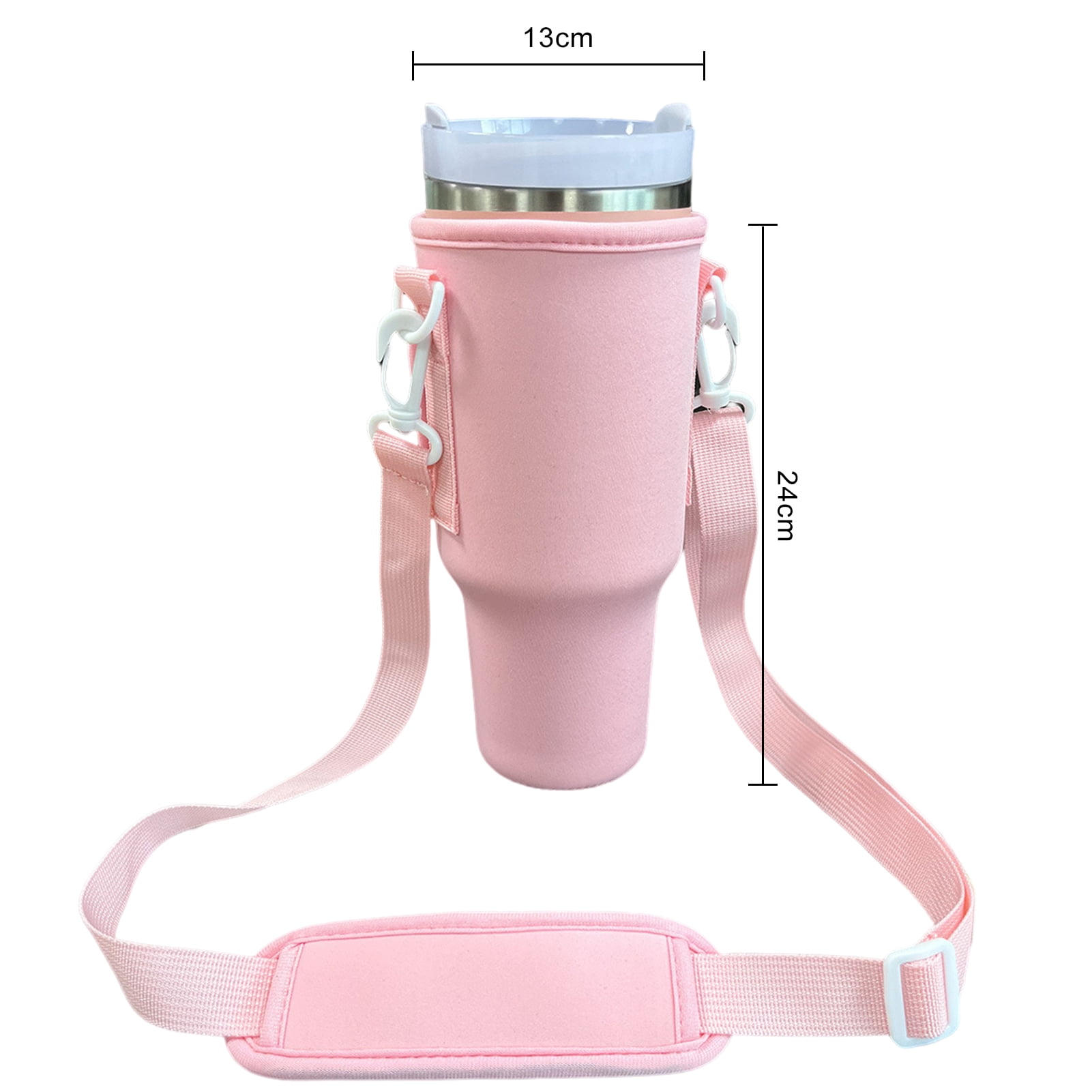 wirlsweal Portable Sling Cup Sleeve Cup Sleeve with Adjustable Strap ...