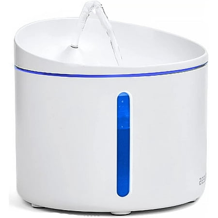 Cat Water Pet Water 68oz/2.0L Pet Water Dispenser with LED Light Vision ...