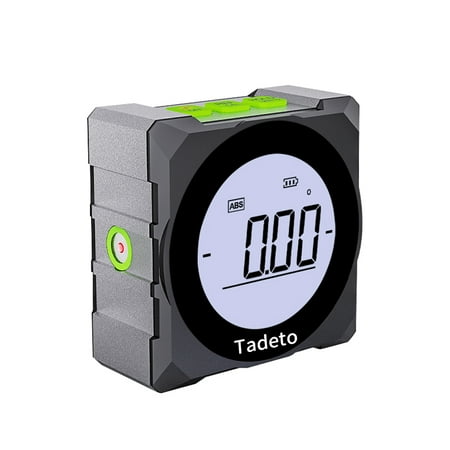 Tadeto 4*90° Portable Electronic Digital Inclinometer 4 Units Switching ...