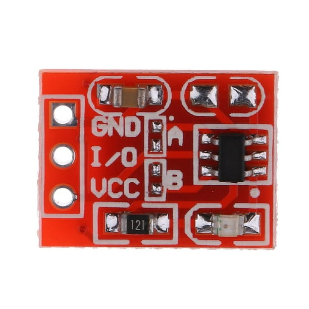 Módulo De Tecla Táctil Ttp223 Capacitivo Configurable Con Autobloqueo ...