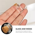 15pcs Small Cork Bottles Multi-function Wish Bottles Delicate Miniature ...