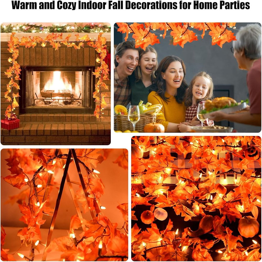 Pottery Barn Fall Decor Fall Decorations For Home 9Ft Plug In Fall ...