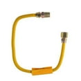 Avalon SS Flex Gas Line 3/8 x 48 Yellow W/ 1/2 MIP x 1/2 FIP Ends ...
