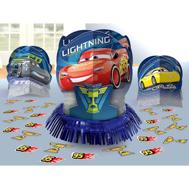 Disney Cars 3 Table Decorating Kit - Walmart.com