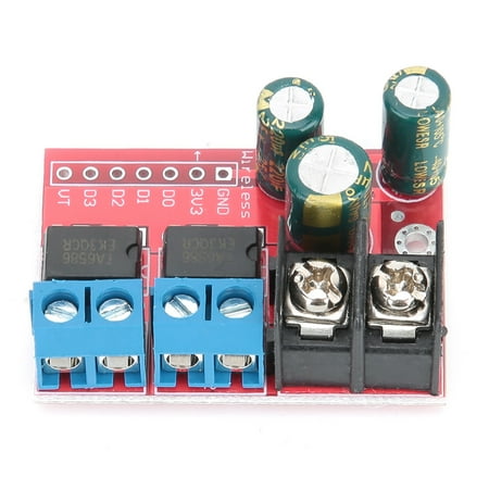 DC Motor Drive Module, 3-14V Wide Power Supply CW CCW Rotation 2 H ...