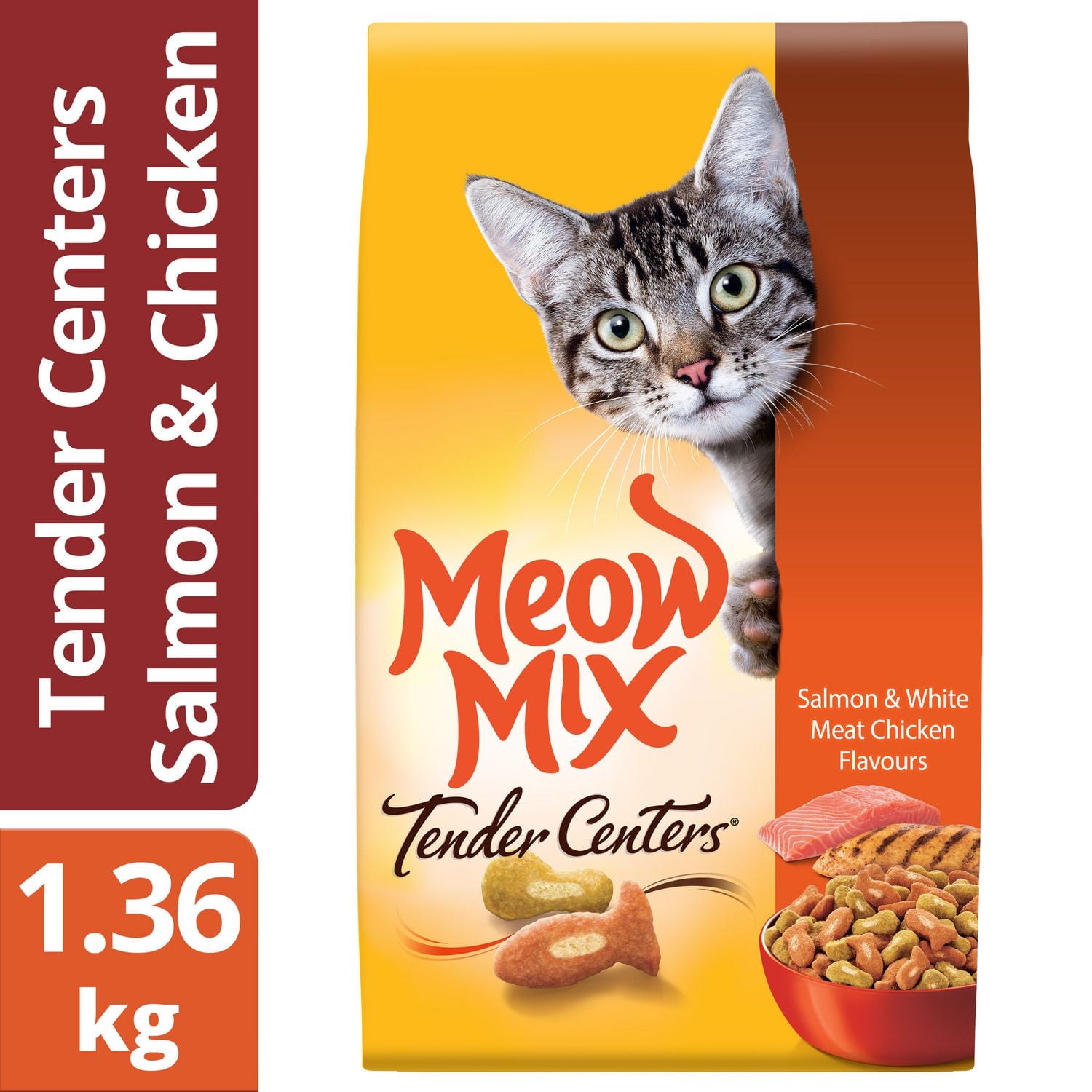 Click here for Meow Mix Tender Centers Salmon & Chicken Dry Cat F... prices