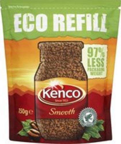 Kenco Smooth Roast Instant Coffee Eco Refill (150g/5.29oz) - Walmart.com