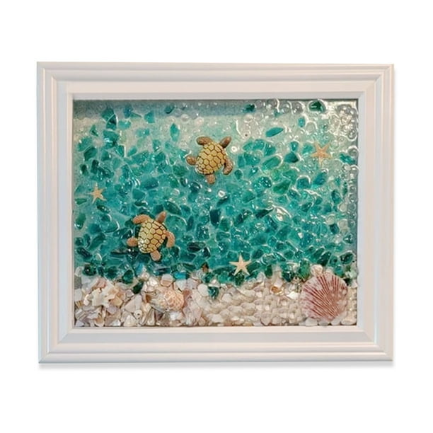 Kit Arte Y Manualidades Cristal Mar Marco Kits para Pared | Bodega ...