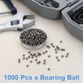 1000Pack 3.96mm Bearing Balls, Solid Carbon Steel G1000 Precision Balls ...