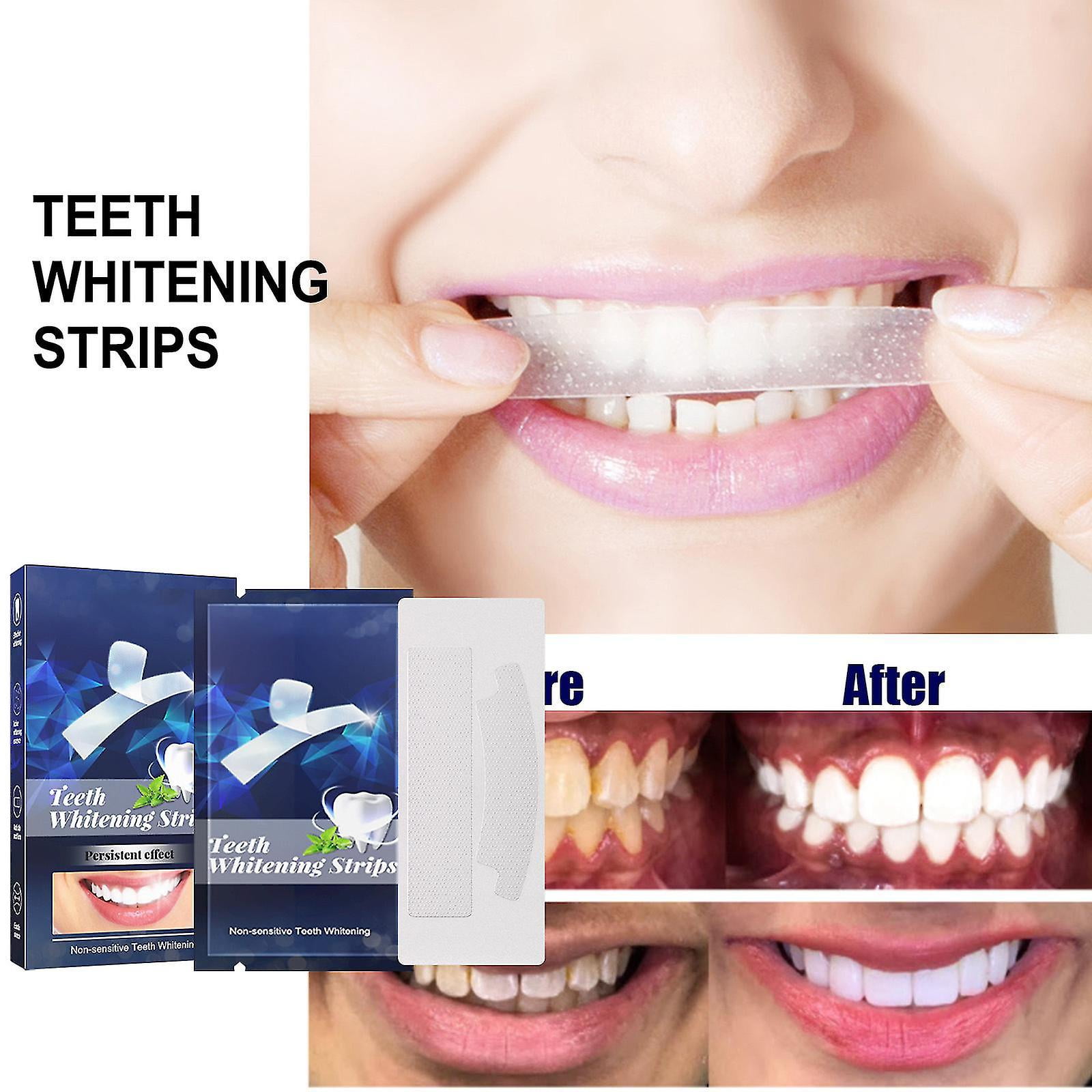 Teeth Whitening Strips, Whitening Strips For Teeth Sensitive, Enamel ...