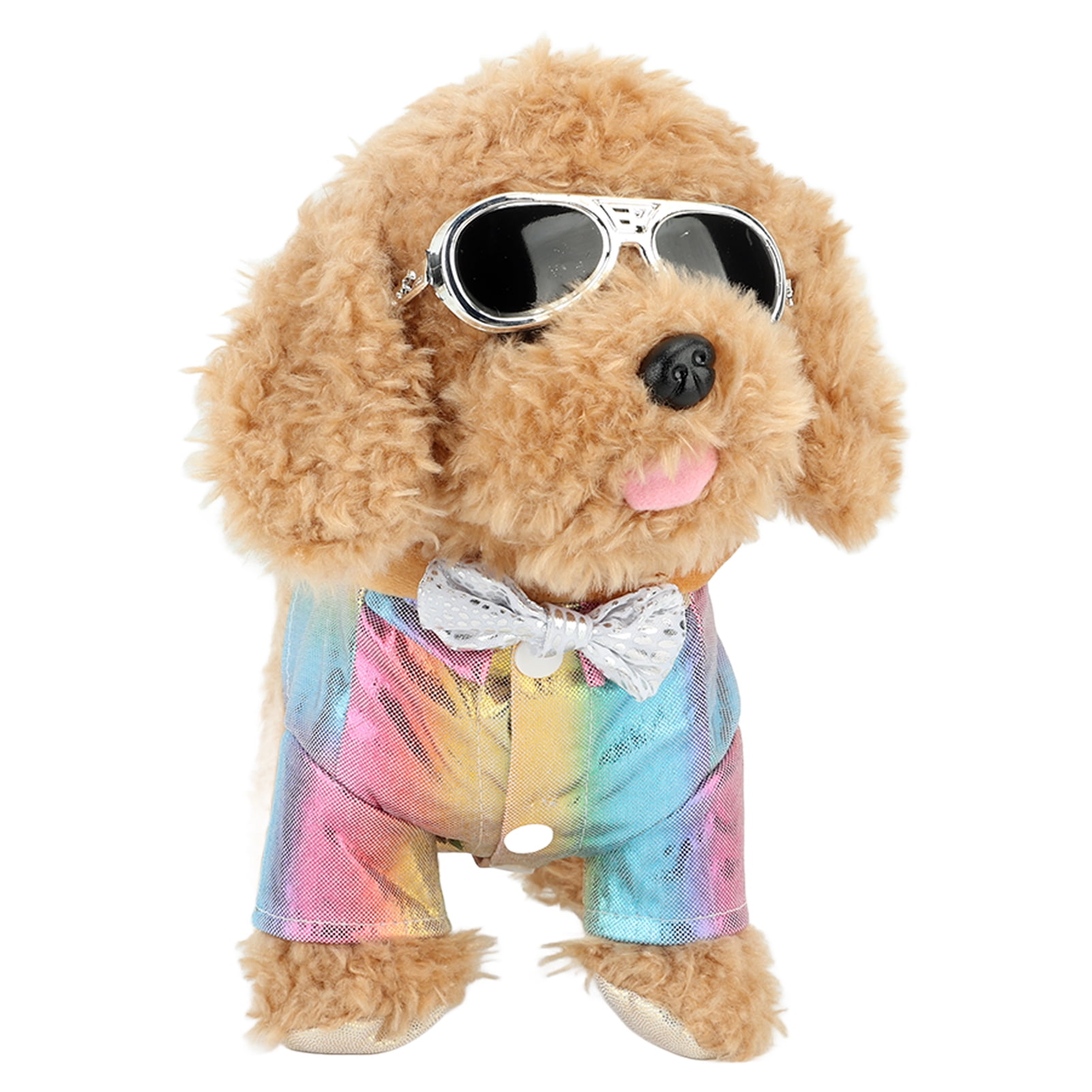 Electronic Dog Interactive Cute Singing Walking Tail Wagging Toy Dog ...