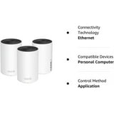 Restored TP-Link Deco XE5300 Wi-Fi 6E Tri-Band Whole-Home Mesh Wi-Fi System, 3-Pack (Refurbished ...