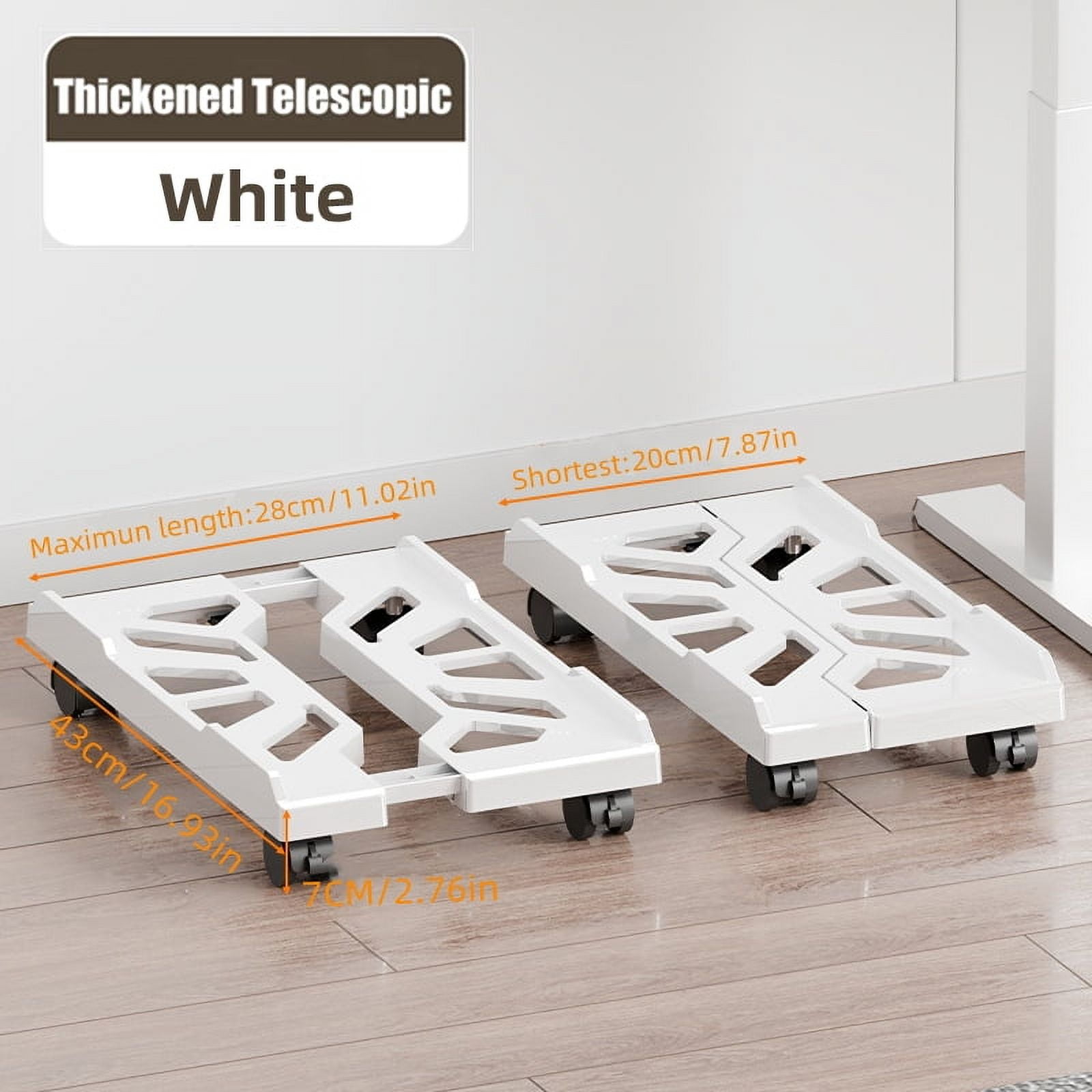 Click here for Unbranded Black White Adjustable Mobile Cpu Stand... prices