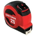 CRAFTSMAN 25-Foot Self-Lock Tape Measure with Automatic Construction ...