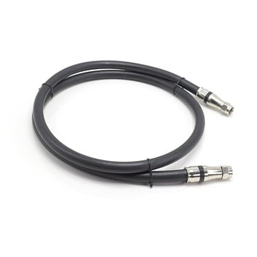 Monoprice Video Cable - 25 Feet - Black | RG6 Quad Shield CL2 Coaxial ...