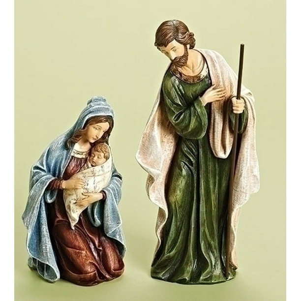 Roman 2-Piece Holy Family Religious Christmas Nativity Statues 12 ...
