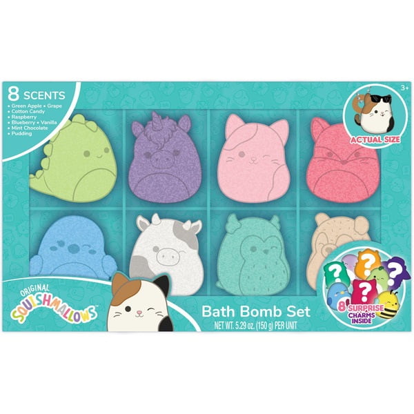 Squishmallow Bath Bomb Set (8 Count) - Walmart.com