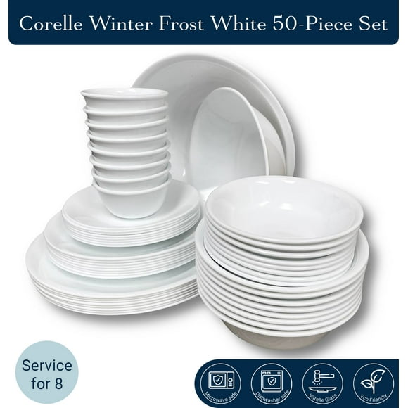Corelle White Dinnerware