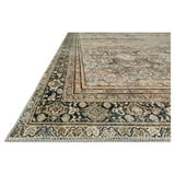 Loloi II Layla Printed Oriental Distressed Olive / Charcoal 9'-6" x 14 ...