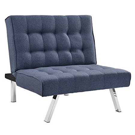Homegear Split Back Fabric Accent Chair, Blue | Walmart Canada