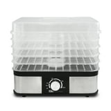 Elite Platinum EFD-1159 5-Tray Food Dehydrator - Walmart.com