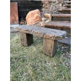 Rustic Barn Wood Bench - Walmart.com
