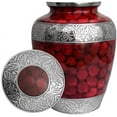 Trupoint Memorials Majestic Extra Large Red Adult Urns For Cremation ...