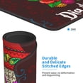 Day Dead Skull Mexican Mexico Mouse Pad Non-Slip Rubber Gaming Mousepad ...