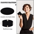 HUIANER 20 Pack Black Velvet Jewelry Pouches, Soft Snap Closure Mini ...