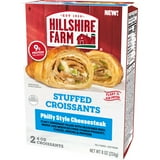 Hillshire Farm Philly Style Cheesesteak Stuffed Croissants, 8 oz, 2 ...
