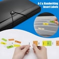 CCOCC Expanding File Organizer, 13 Pocket Accordion Folder, Black ...