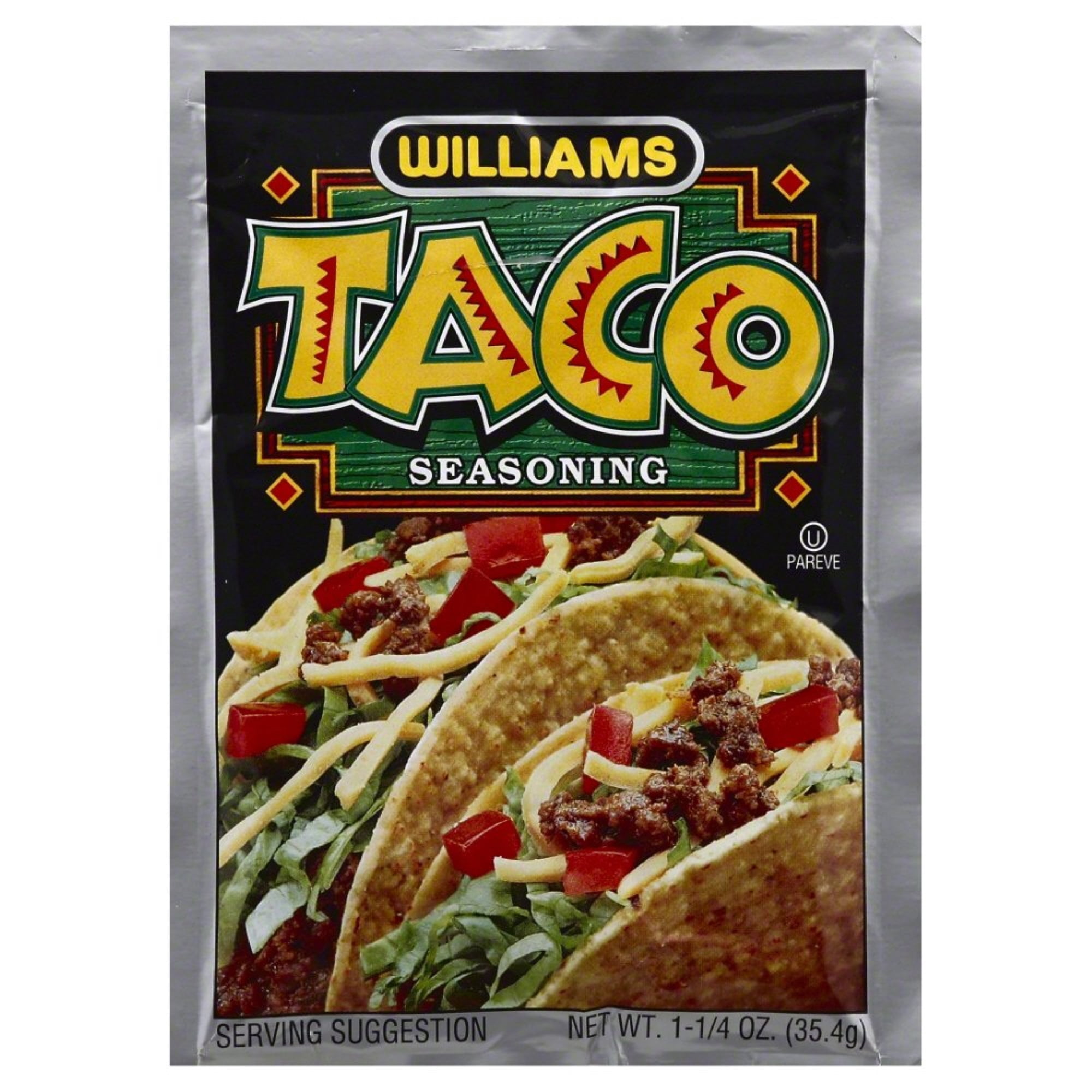 Williams Taco Seasoning, 1.25 oz - Walmart.com