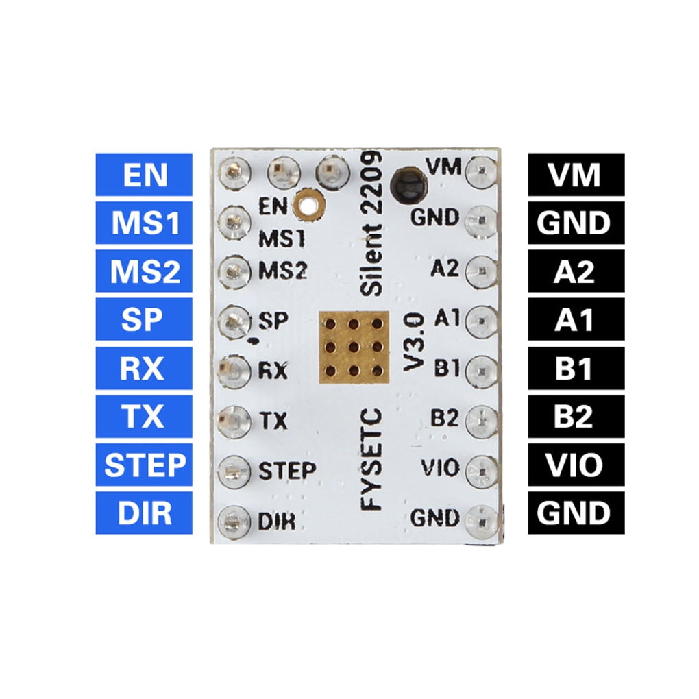 Buy WREA Stepper Motor Driver 3D Printer 5.5V Stepping Motor Chip with ...