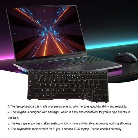 Laptop Keyboards with Backlit Fluent Typing Plug and Backlight ...